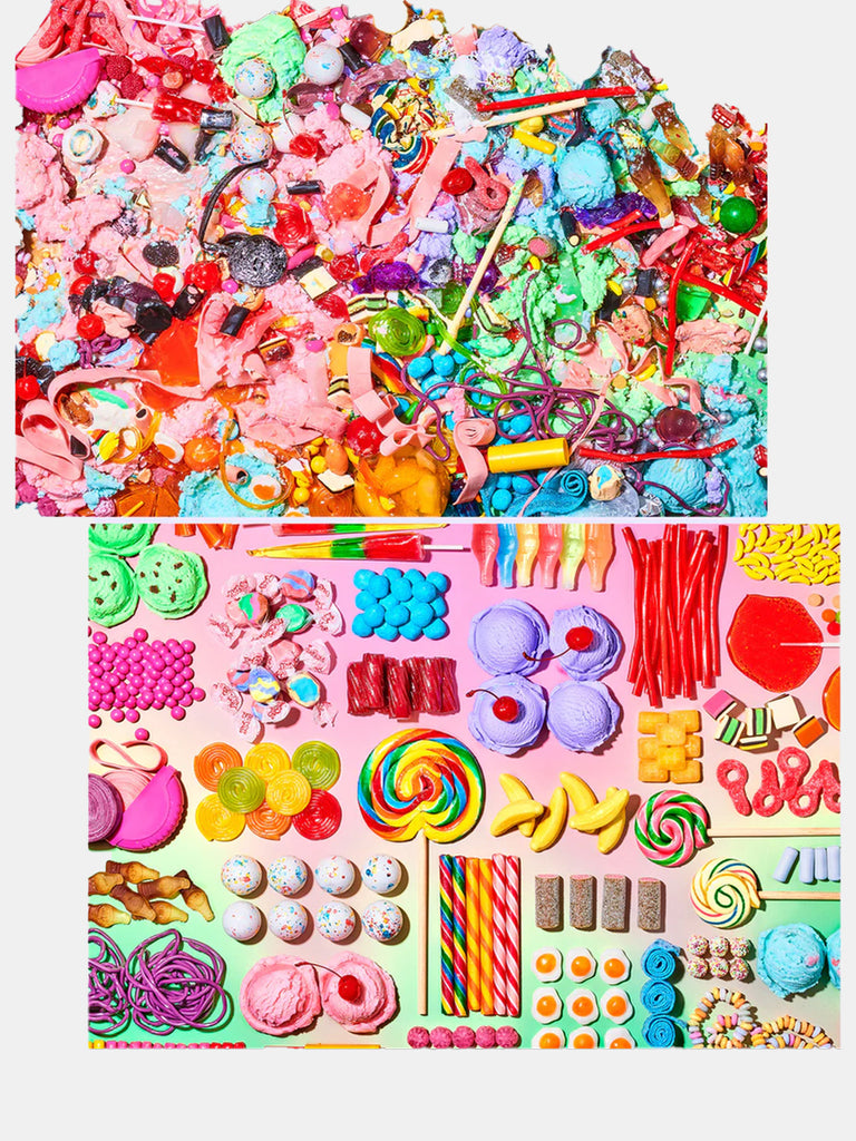 Piecework | Sugar & Spice - Double Sided | PERIWINKLE